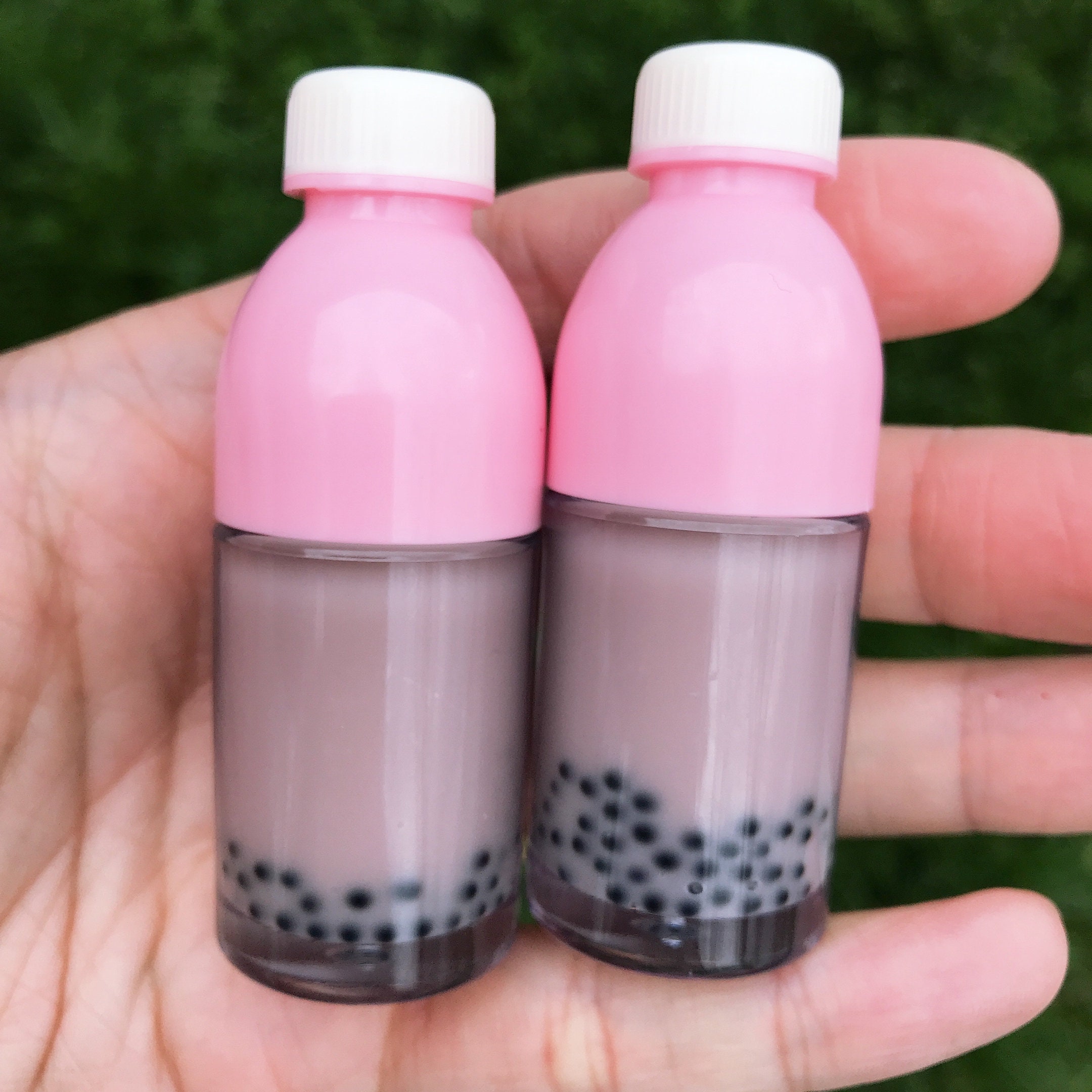 Boba Milk Tea Lip Gloss Glitter Lip Gloss Vitamin E - Etsy Ireland