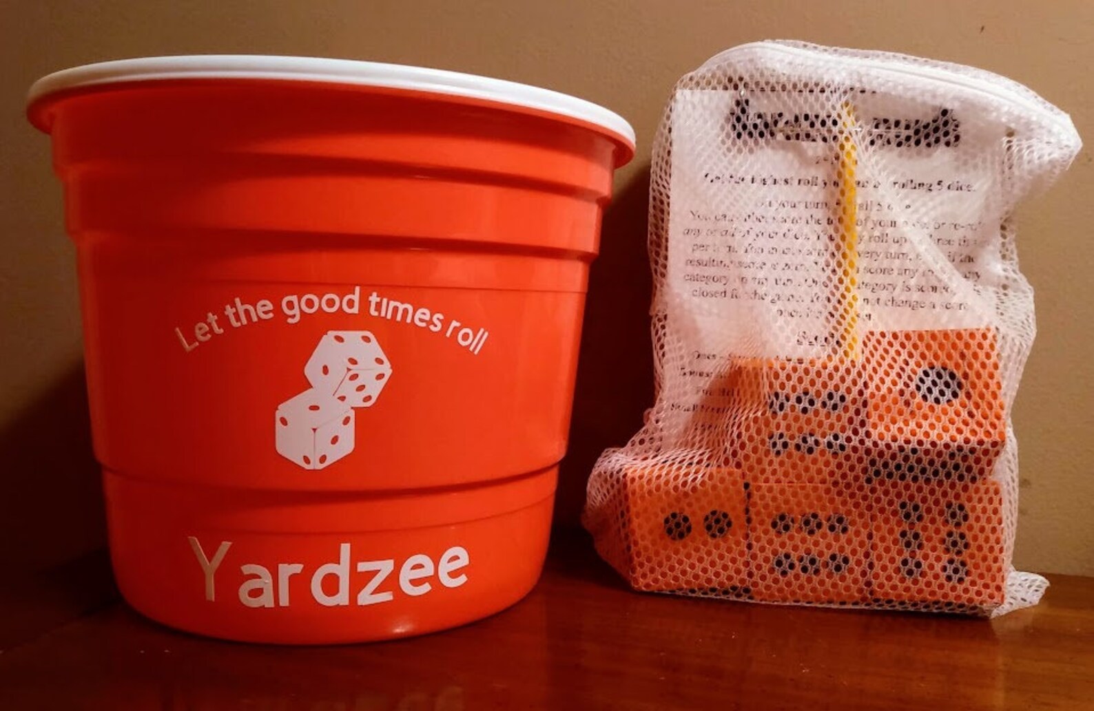 Yardzee Dice Yard Game Family Fun - Etsy