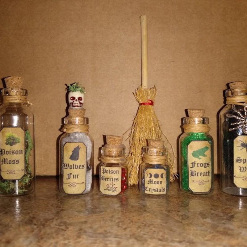 Mini Potion Bottles - Etsy