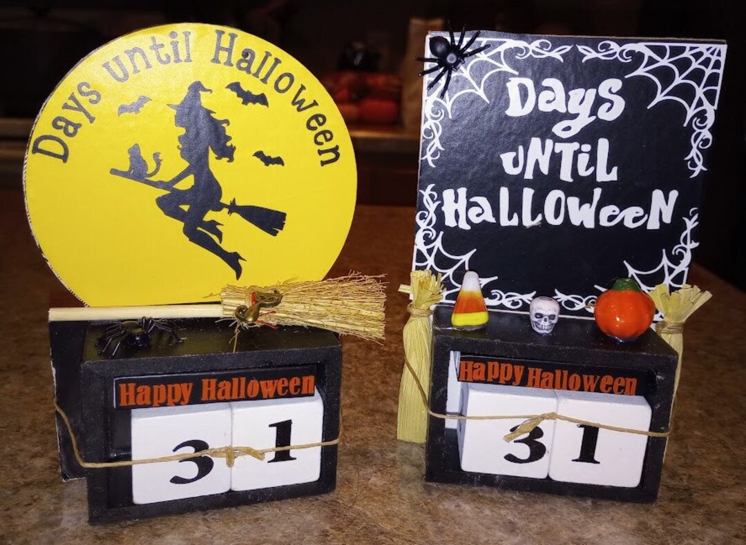Countdown to Halloween - Etsy