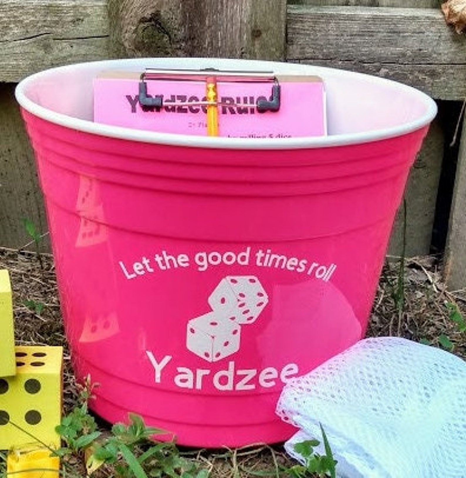 Yardzee Dice Yard Game Family Fun - Etsy