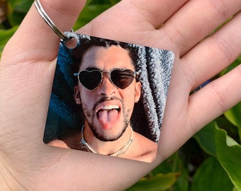 Bad Bunny Key Chain - Etsy