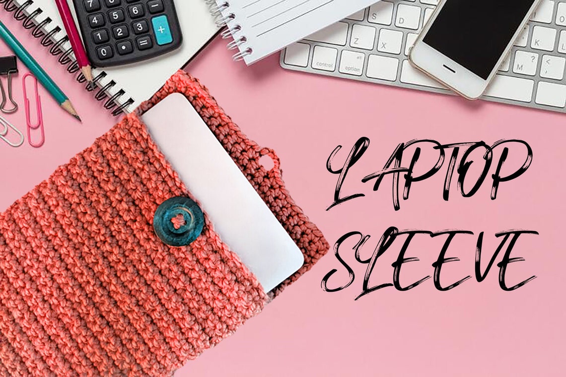 Crochet Laptop Sleeve Crochet PATTERN ONLY - Etsy