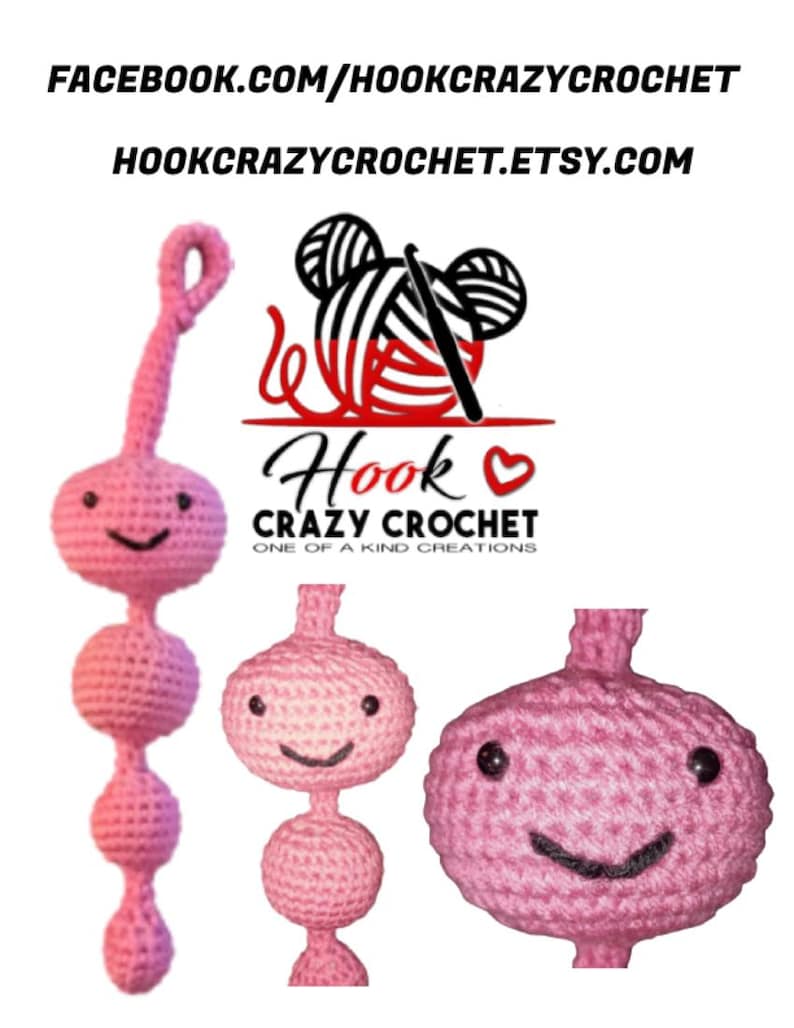 Sphincter Spheres Crochet Pattern - Amigurumi Pattern - Plush Pattern ...