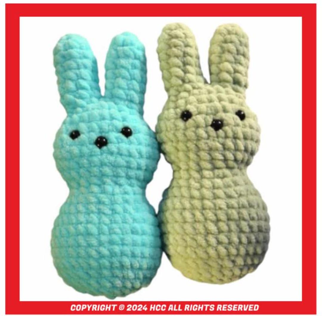 Easter PEEP Crochet PATTERN ONLY for Easter Basket, Easter Gift, Bunny ...