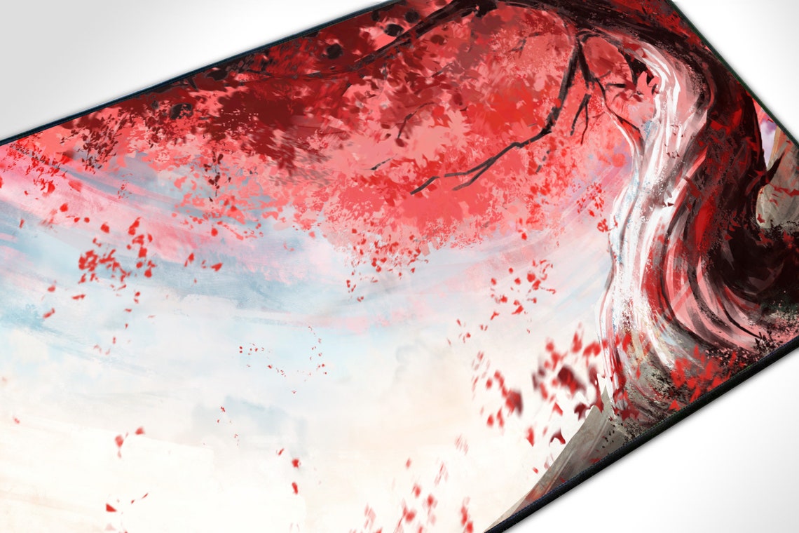 Cherry Tree Desk Mat - Etsy