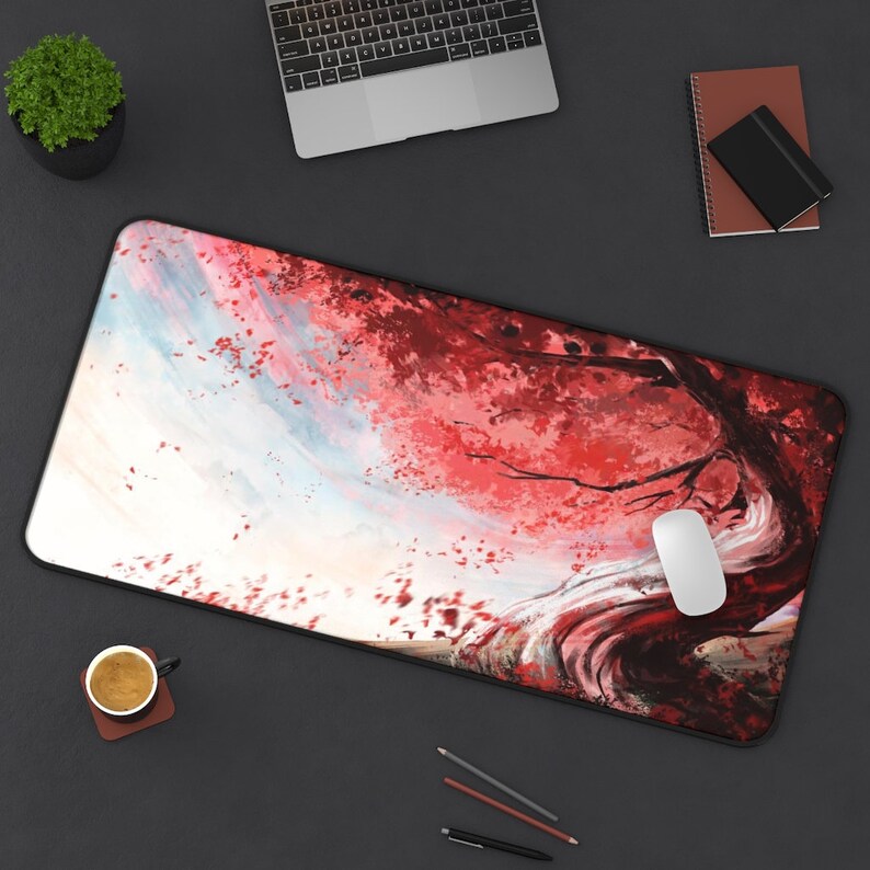 Cherry Tree Desk Mat - Etsy