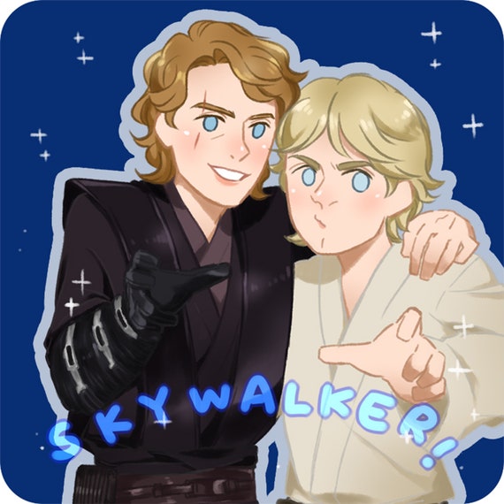Obikin / Skywalker Sticker - Etsy