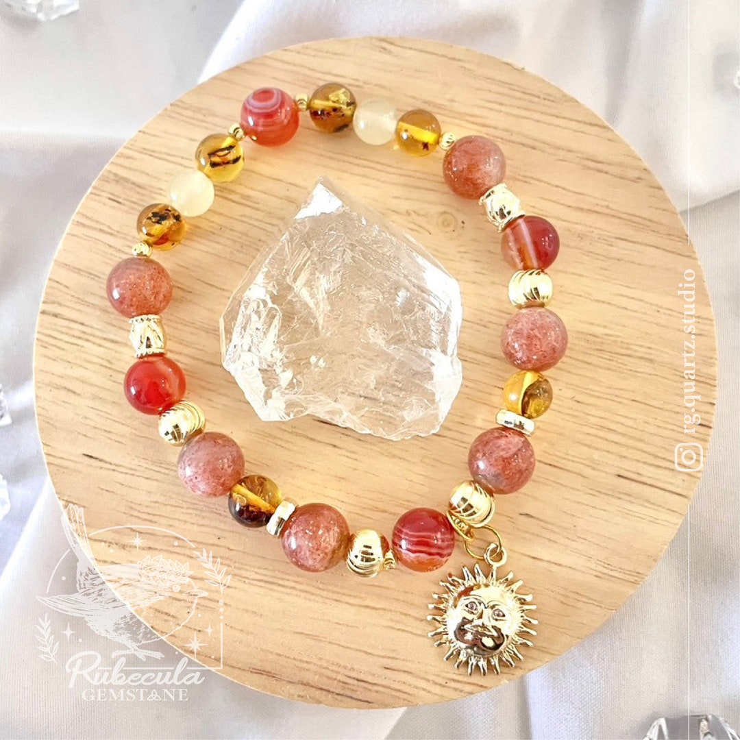 Apollo Greek God Inspired Bracelet Gemstone Bead Bracelet,positivity ...