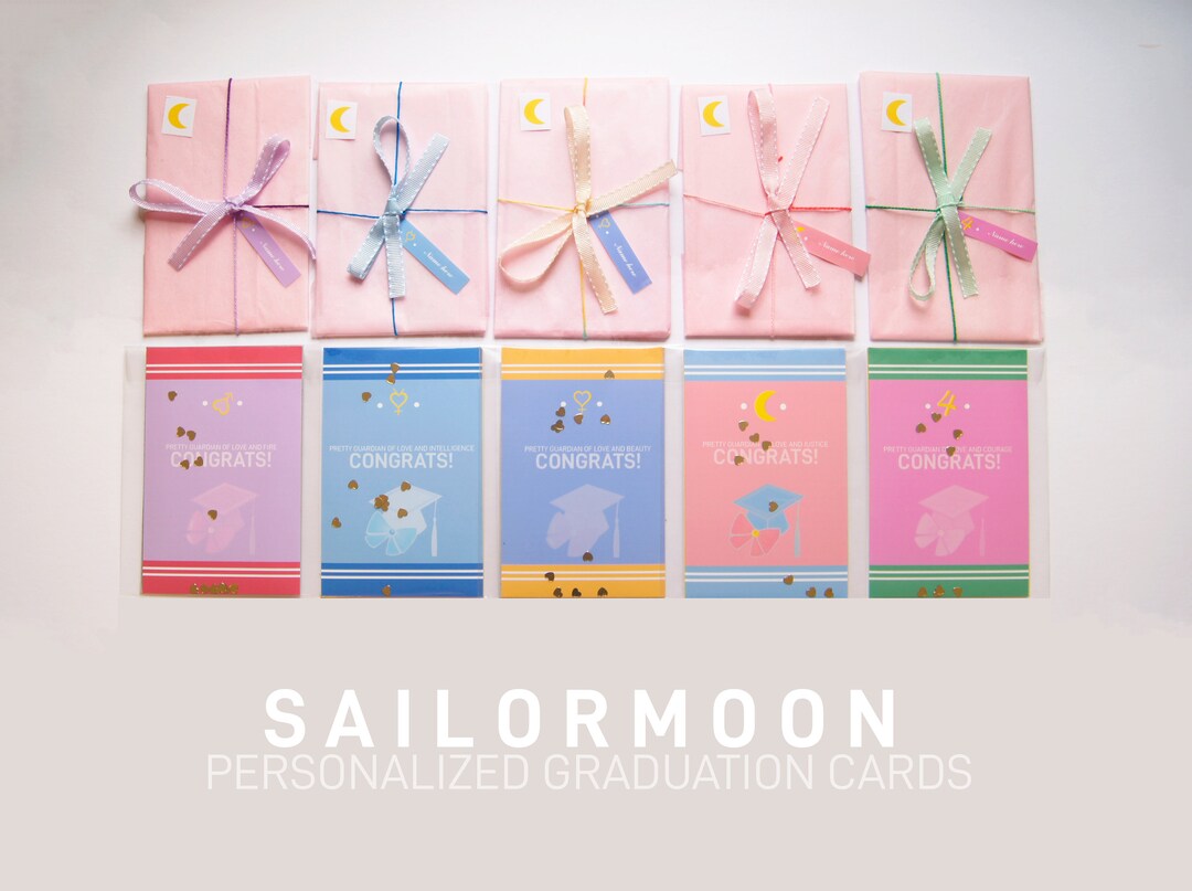 Sailor Moon Inspired Graduation Card/ GRAD 2021 - Etsy Canada