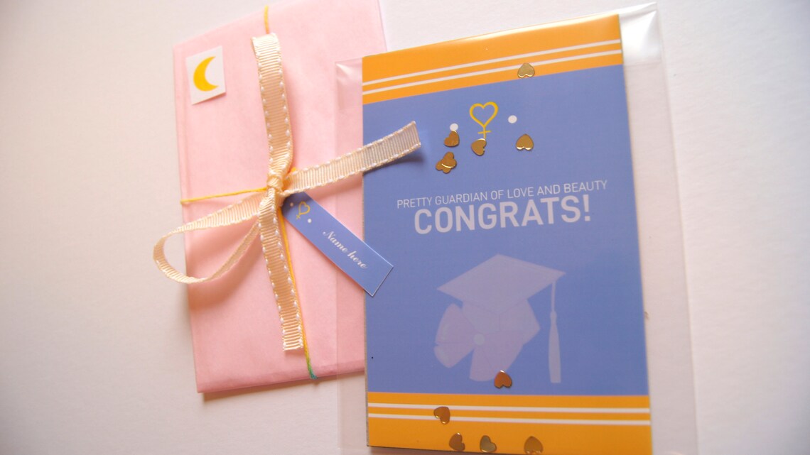 Sailor Moon Inspired Graduation Card/ GRAD 2021 - Etsy Canada