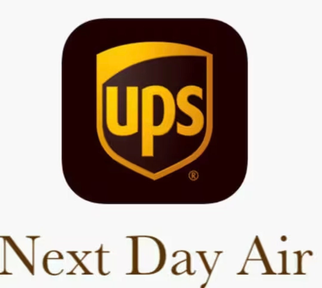 UPS Next Day Air, Overnight Shipping Cost - Etsy