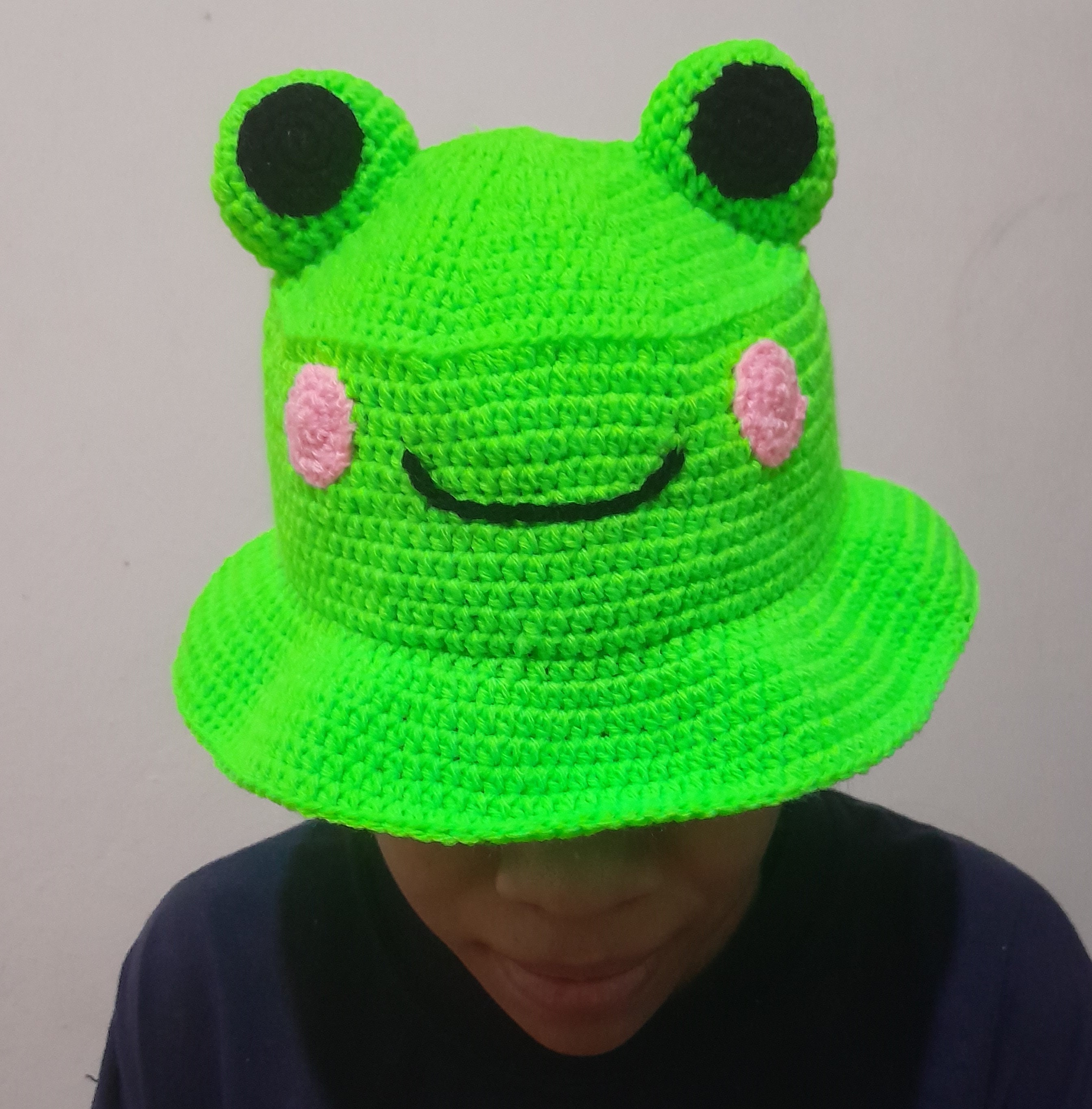 Frog Bucket Hat Crochet Pattern - Etsy