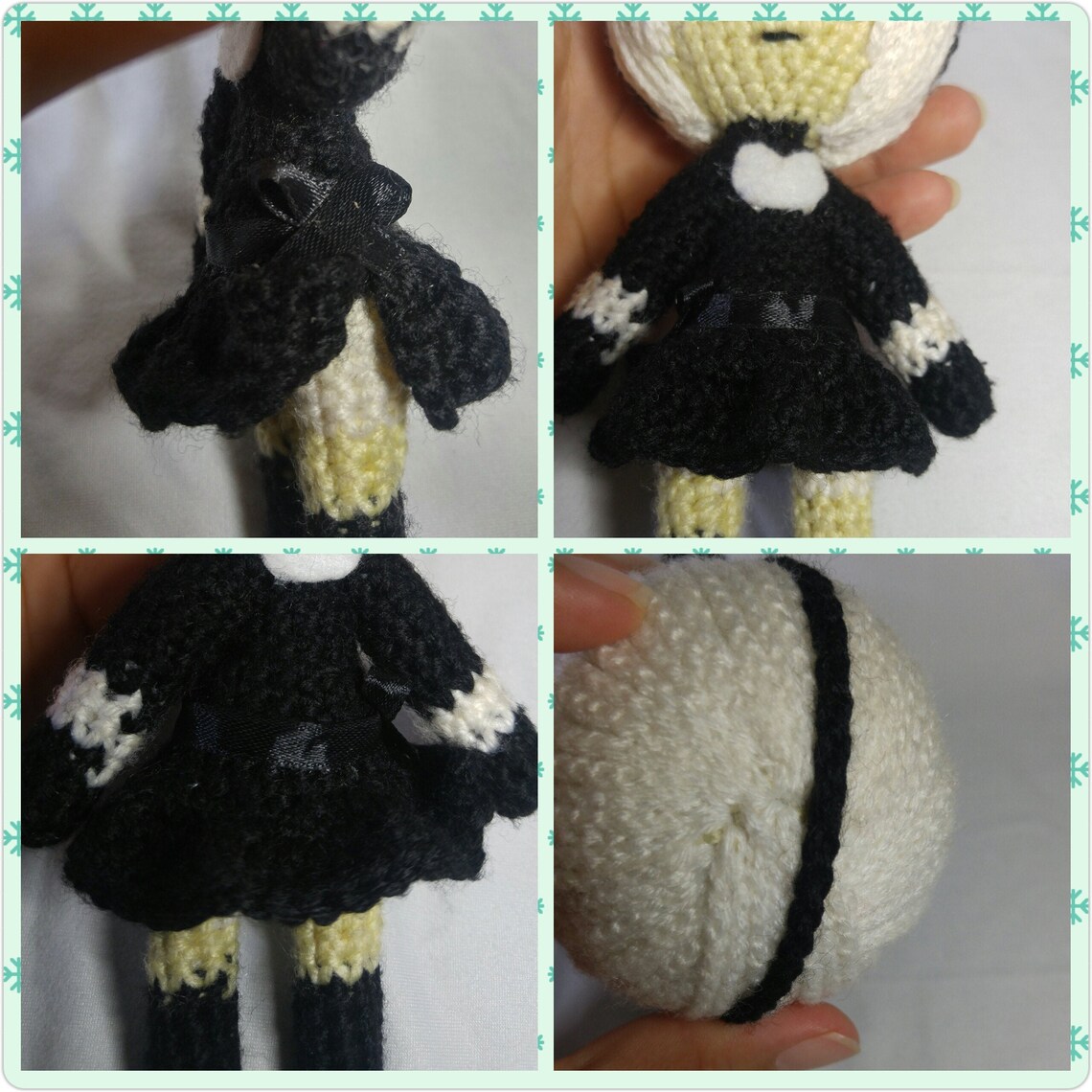 2B Nier Automata Amigurumi Doll Pattern - Etsy