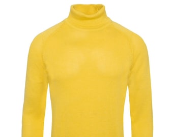 Yellow Turtleneck | Etsy