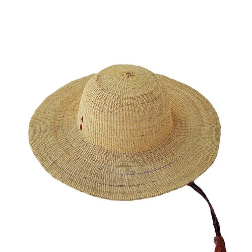 Women African Bolga Hat African Hat Farmers Sun Hat Sun - Etsy