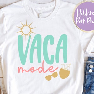 Vaca Mode SVG, Png, Eps, Dxf, Summer Tote Bag Svg, Girls Trip Svg ...