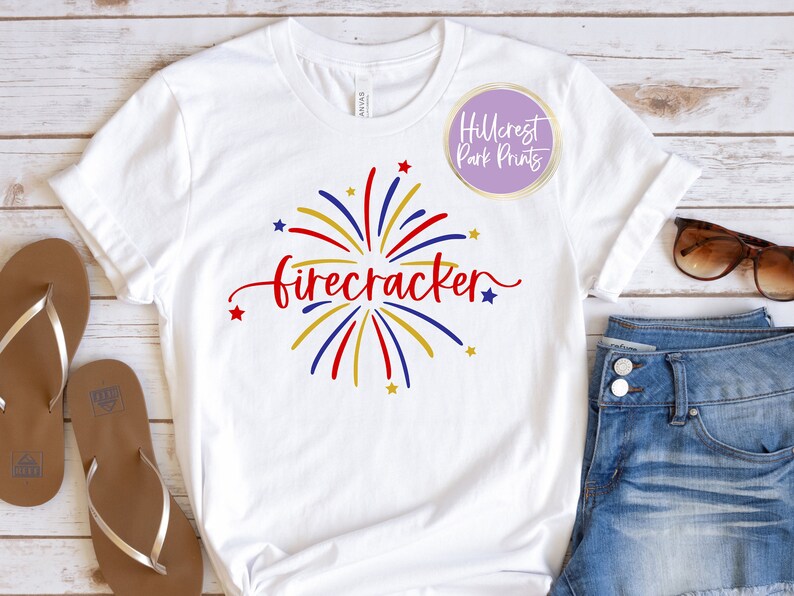 Firecracker SVG PNG DXF 4th of July Patriotic Quote - Etsy