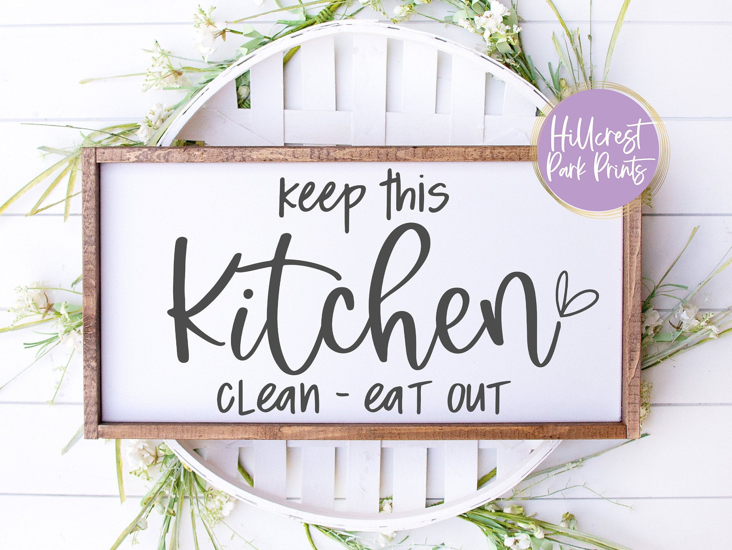 Keep This Kitchen Clean Eat Out SVG PNG DXF Tea Towel Svg | Etsy