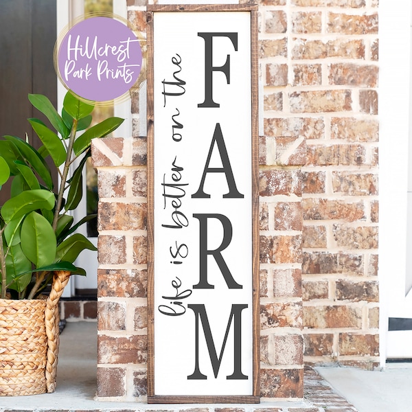 Farm Door Sign - Etsy