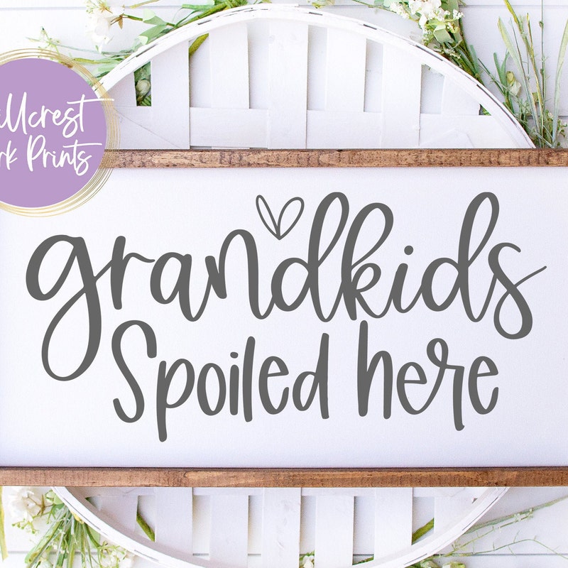 Great Grandkids Sign - Etsy