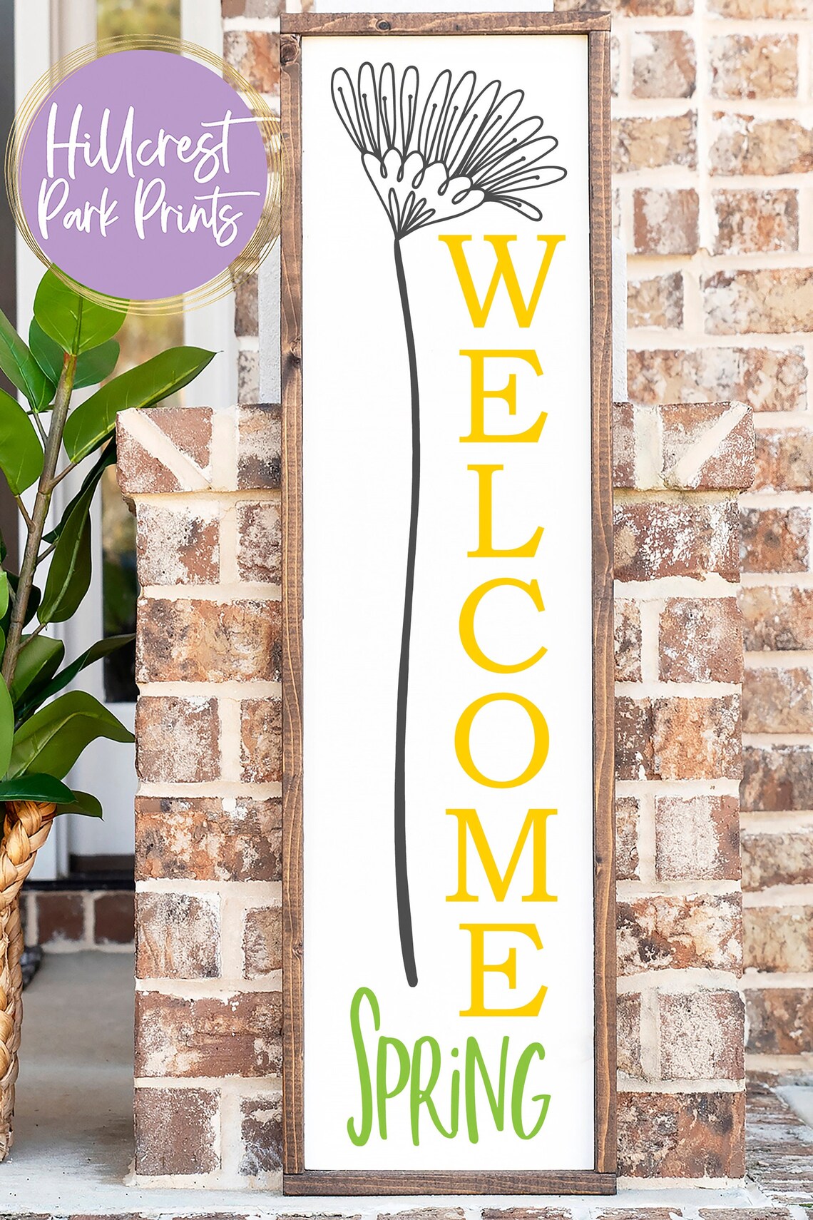 Welcome Spring Porch Sign SVG Png Dxf Plant Lover Svg - Etsy Canada