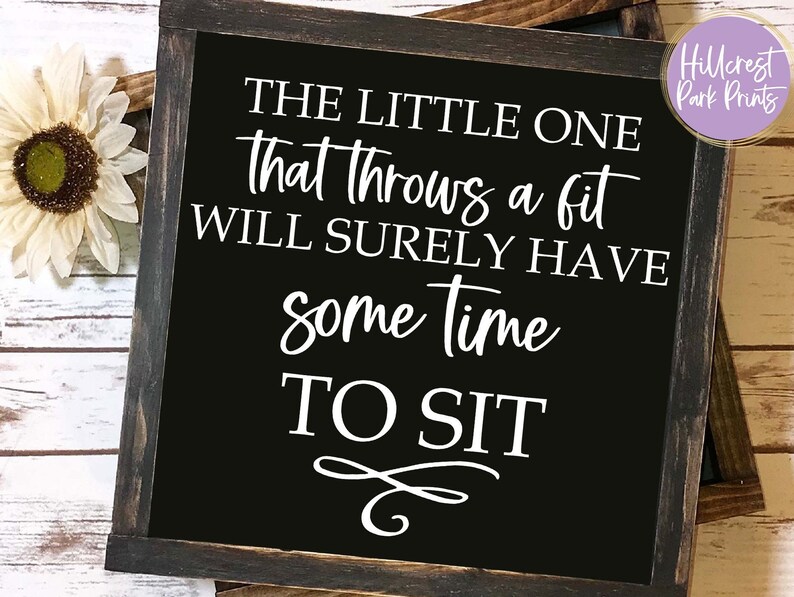 Time Out Chair SVG Png Dxf Eps for Chair Pillow Sign - Etsy