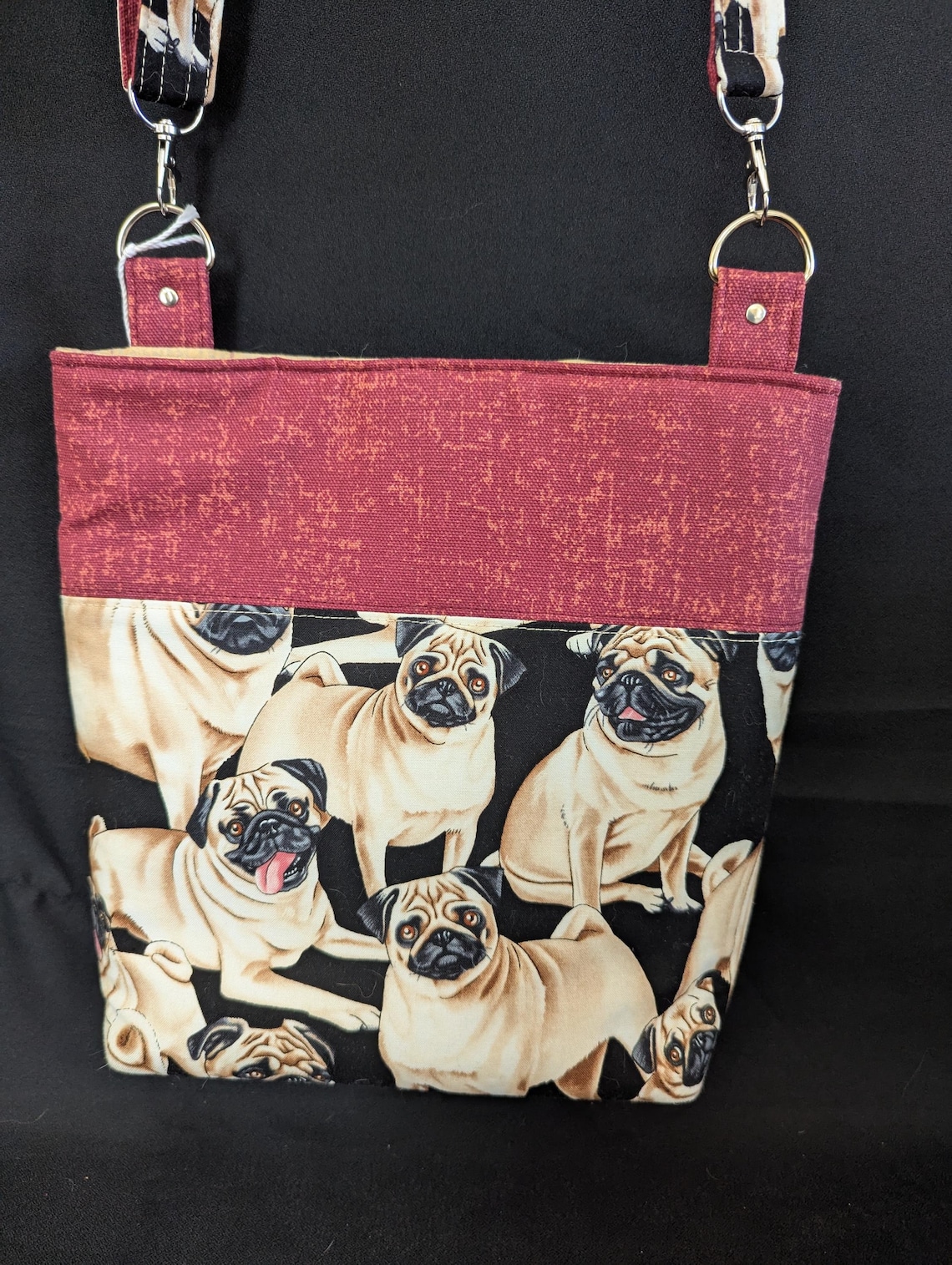 Pug Crossbody Bag Purse - Etsy