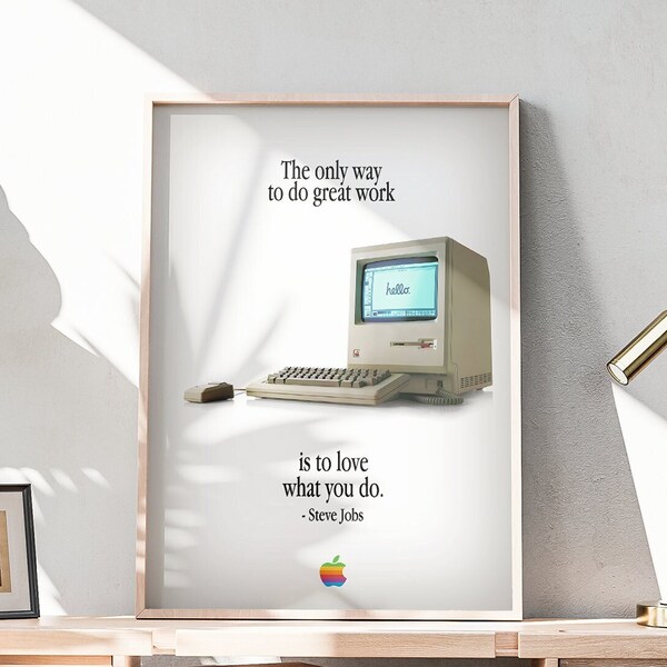 Steve Jobs Poster - Etsy