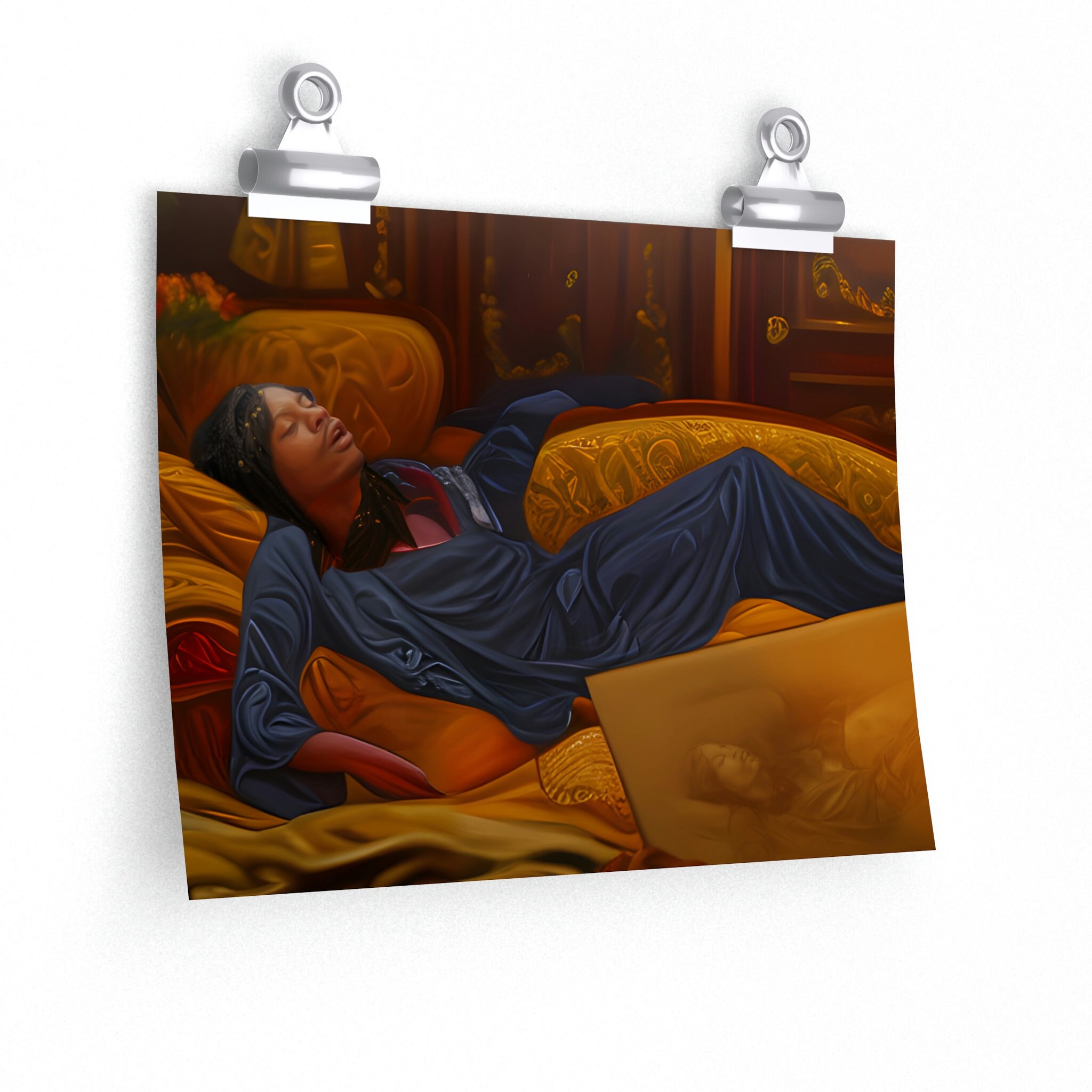 Rick James Draw Me Like Brother Darkness chappelle's Show Oil Painting ...