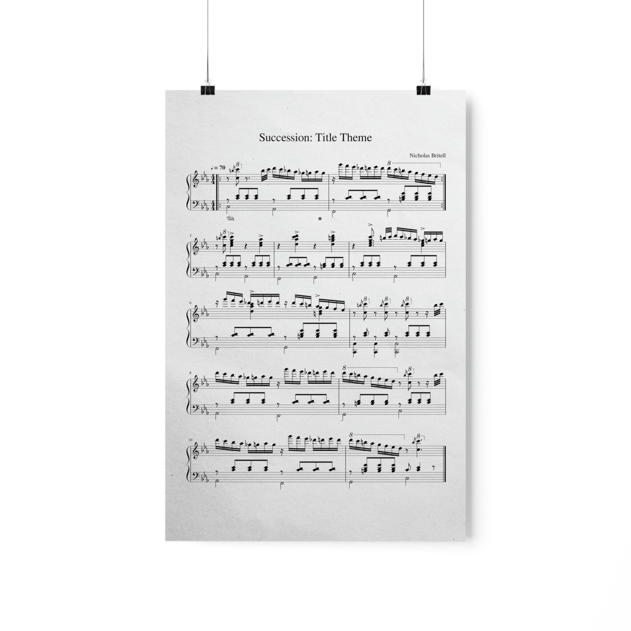 Succession Title Theme Premium Matte Posters - Etsy