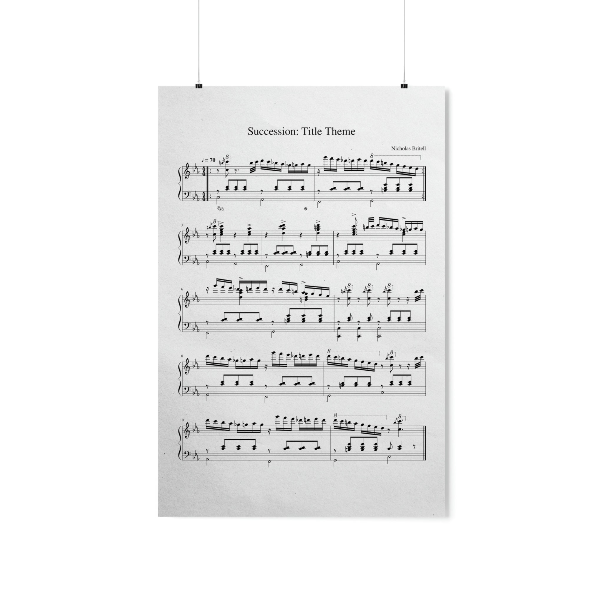 Succession Title Theme Premium Matte Posters - Etsy