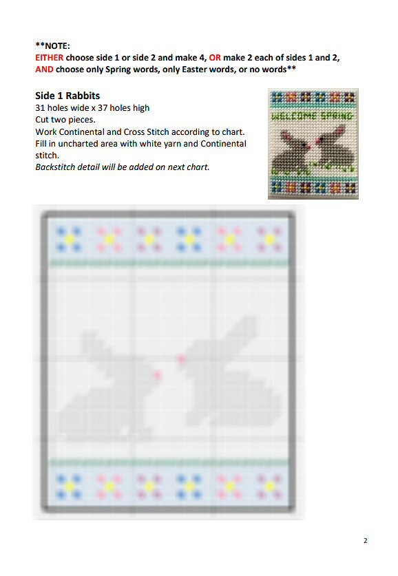 Pdf PATTERN Easter Spring Tissue Box Cover Pdf Download - Etsy