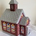 Pdf PATTERN - Brick Church Tissue Box Cover - Pdf Download - Etsy