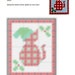 Pdf PATTERN - Plaid Christmas Cats Tissue Box Cover - Pdf Download for ...