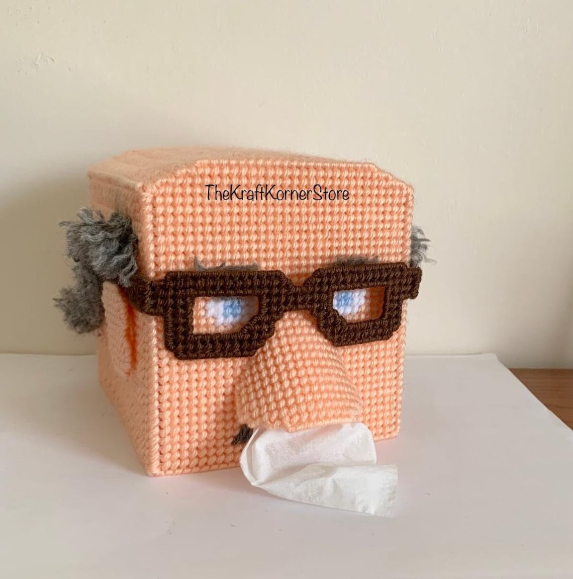 Pdf PATTERN Achoo Sneezy Man Tissue Box Over TWO - Etsy
