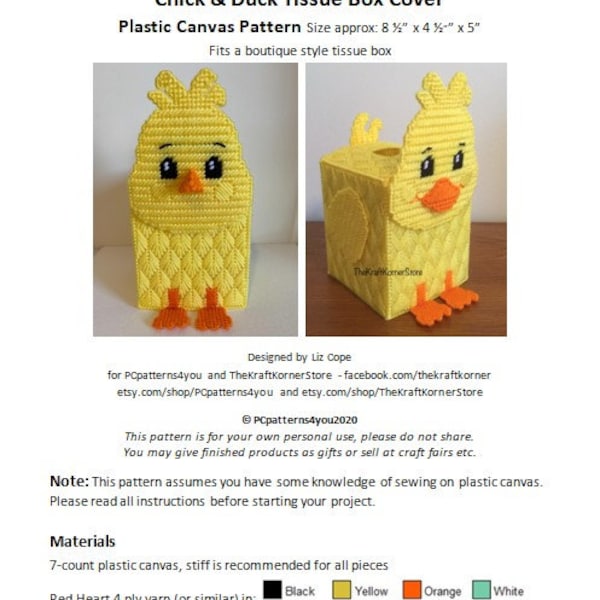Duck Plastic Box - Etsy