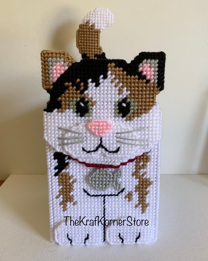 Pdf PATTERN 3d Calico Cat Tissue Box Cover Pdf Download - Etsy