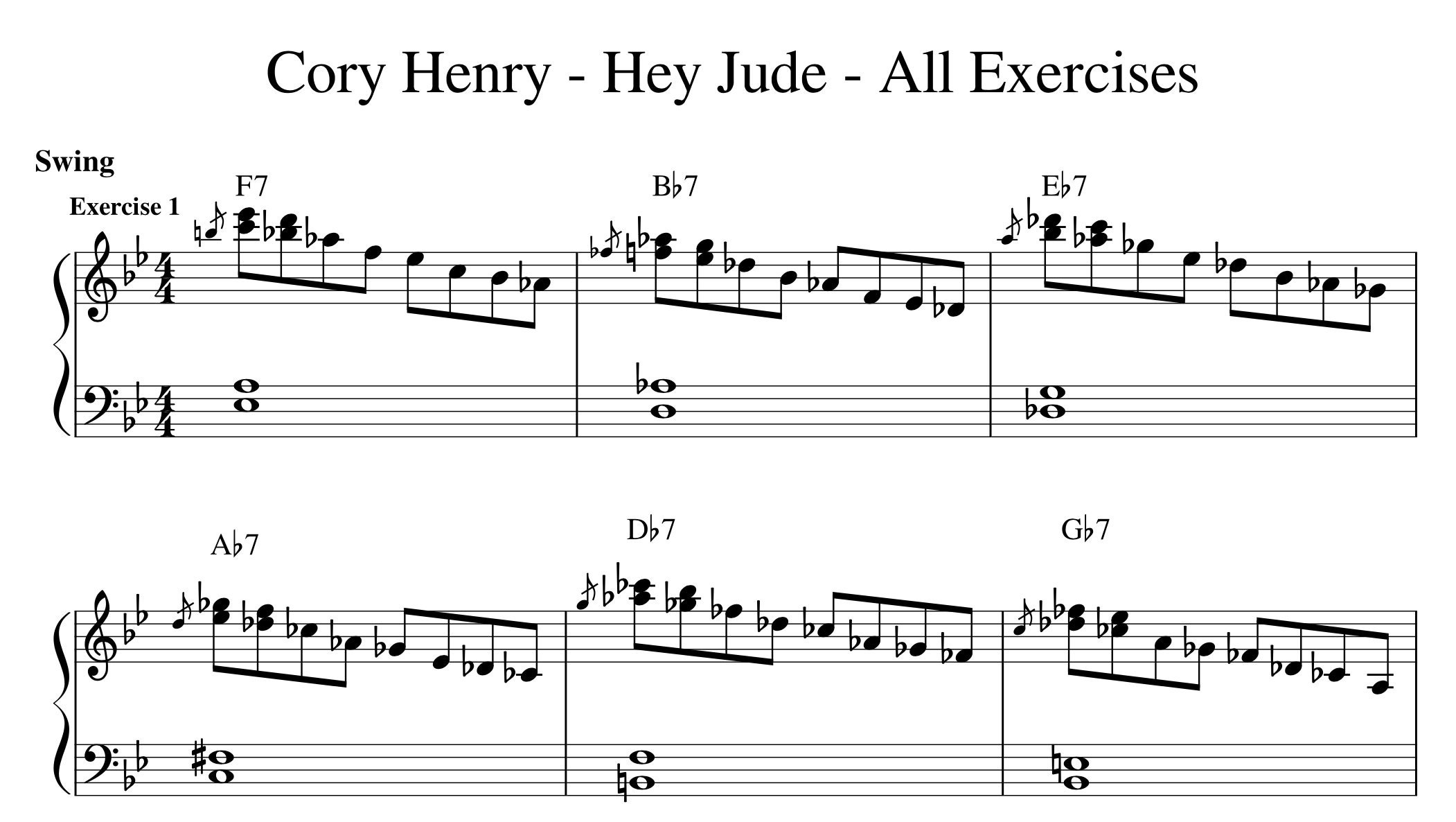 Hey Jude Guitar Chords
