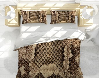 Snake Bedding Set - Etsy