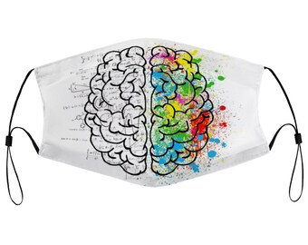 Skull Brain Mask - Etsy