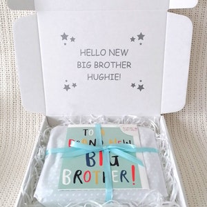 Personalised New Big Brother Gift Box, Promoted to Big Brother Present ...