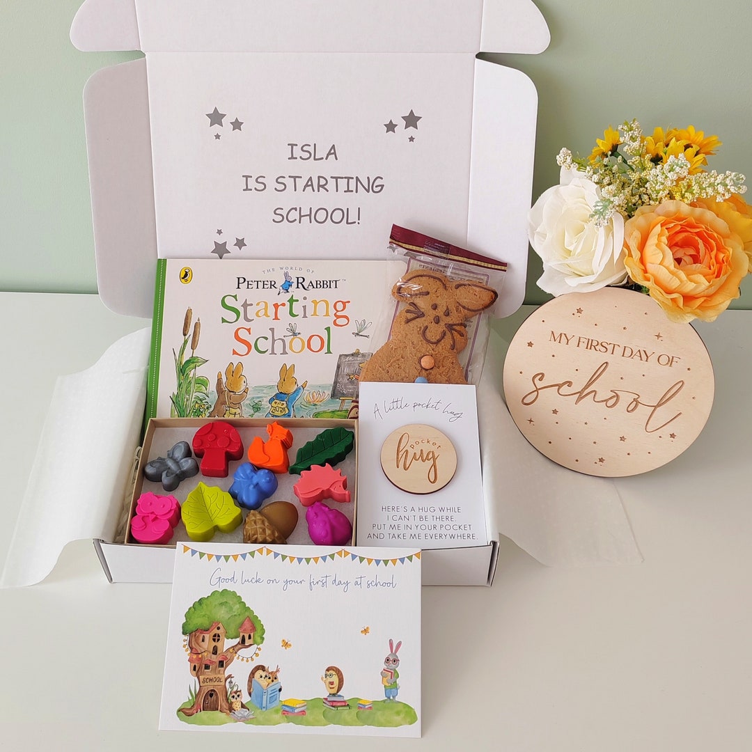 First Day of School Present 1st Day Good Luck Starting - Etsy