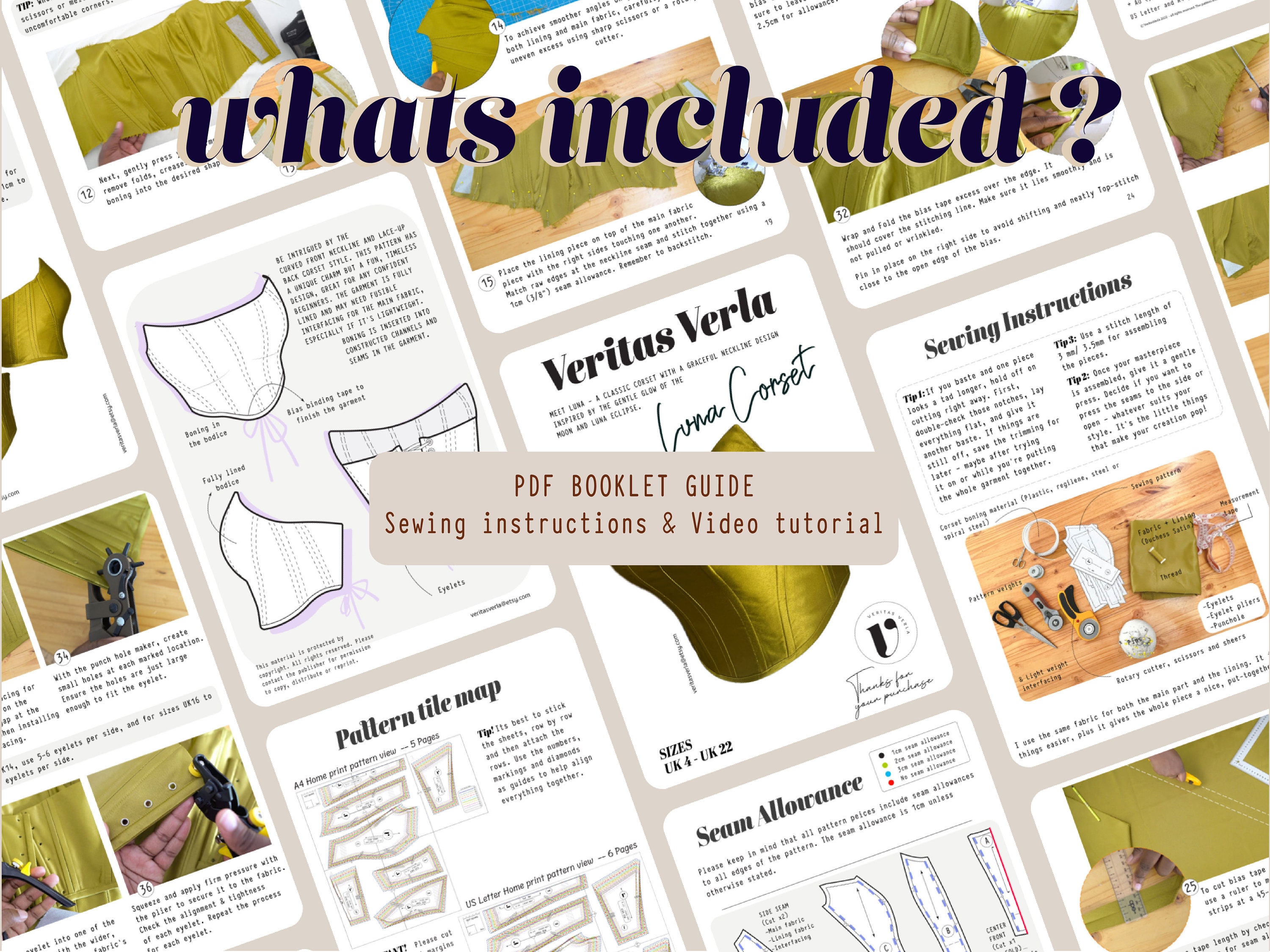 Strapless Corset Bustier Top, Ladies Printable Pdf Digital Sewing ...