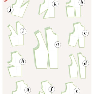 BASIC BODICE Block Sewing Pattern, Women's Bodice Block/torso & Sleeve Pattern, Princess Seam ...