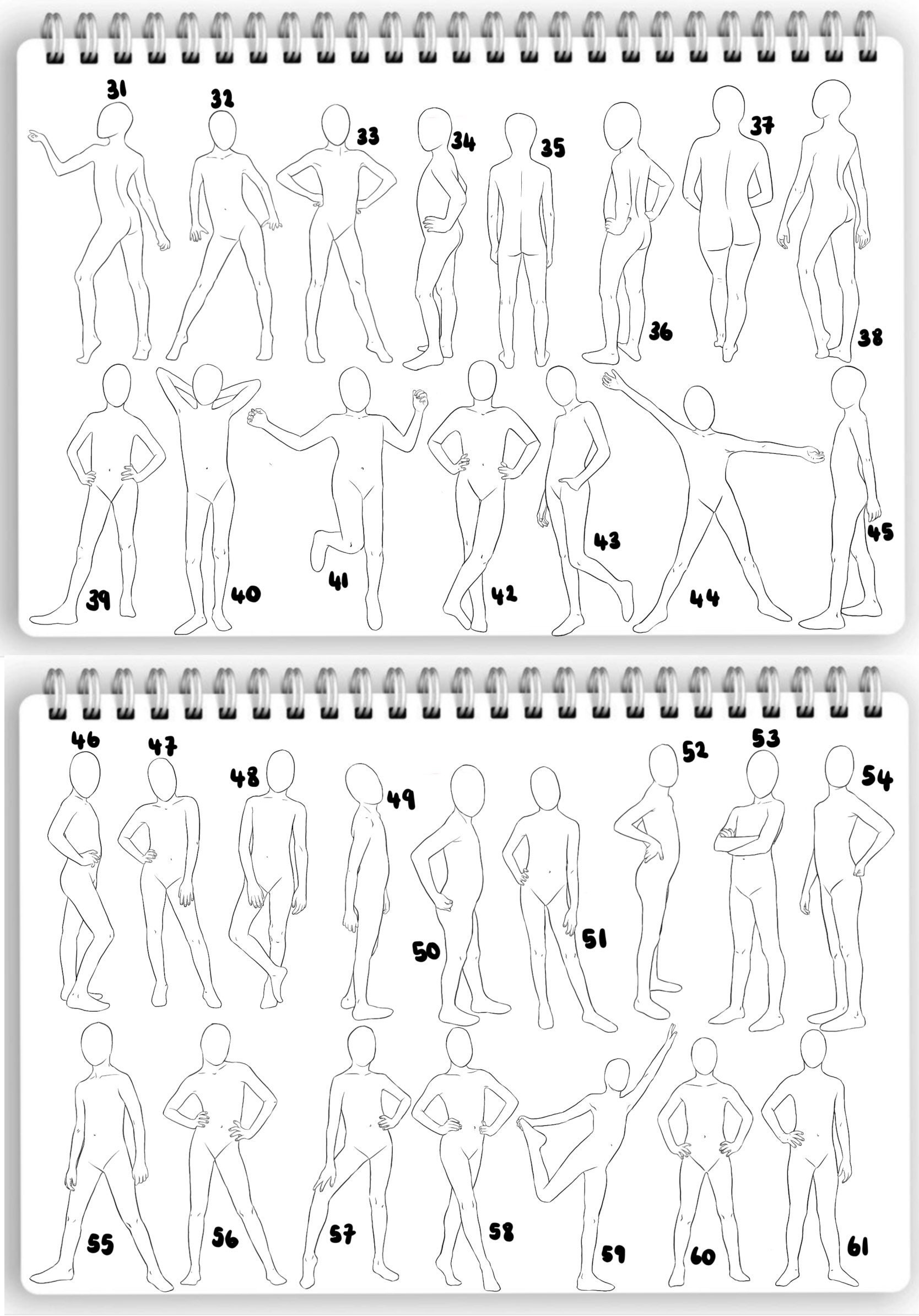 Kids Fashion Figure Template, Kids Croquis Template, Fashion Design ...