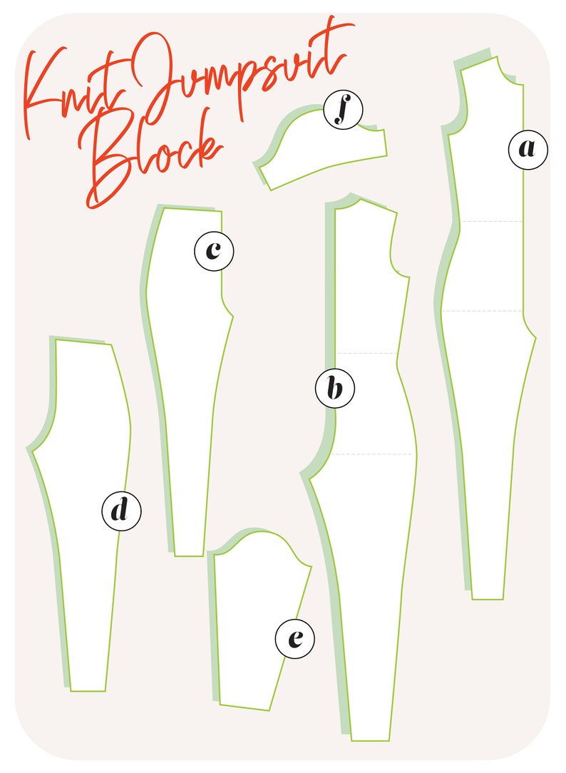 BASIC BODICE Block Sewing Pattern, Women's Bodice Block/torso & Sleeve ...