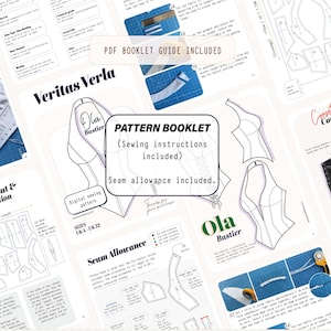 HALTER BUSTIER Sewing Pattern, Pdf Corset Top Pattern, Lace-up Back Top ...