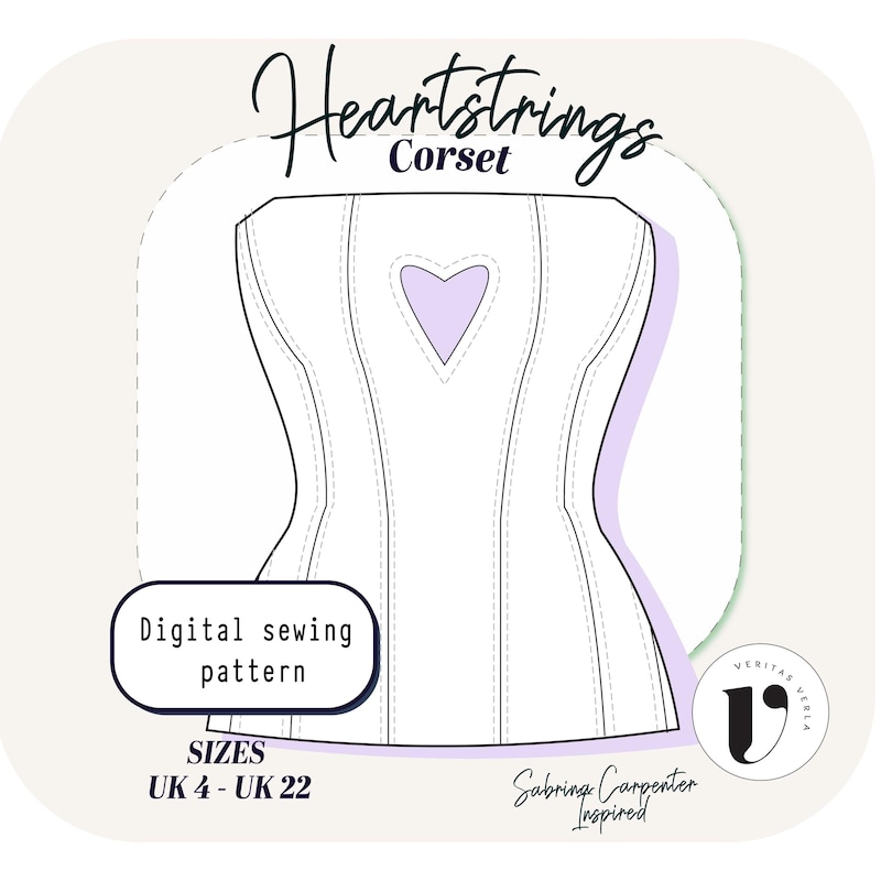 Sabrina Carpenter Heart Cutout Corset - Etsy