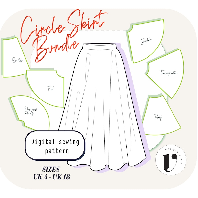 Quarter Circle Pattern - Etsy